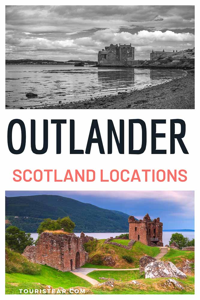 Outlander Filming Locations in Scotland + Map
